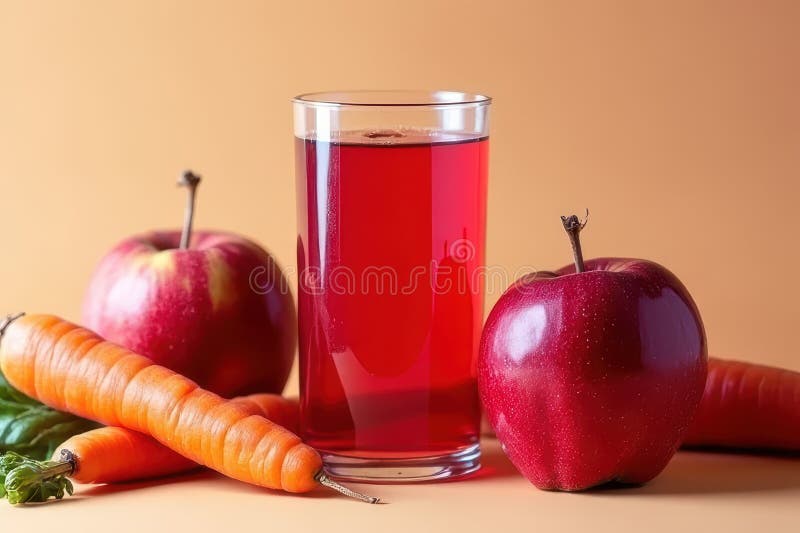 ABC Juice Recipe Ingredients Stock Illustration - Illustration of ...