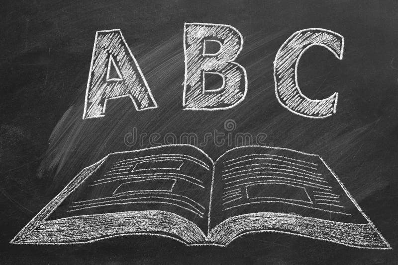 Illustration of ABC-book stock illustration. Illustration of educate ...