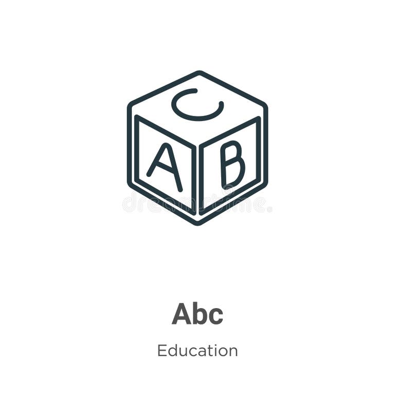 Abc Outline Stock Illustrations – 28,060 Abc Outline Stock ...