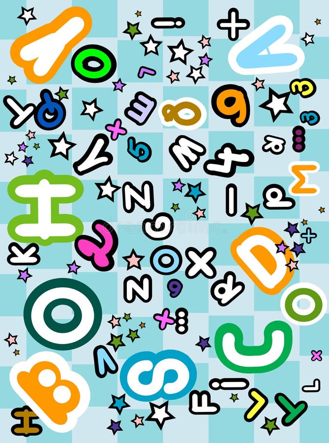 Abc pattern stock vector. Illustration of element, circle - 10939714