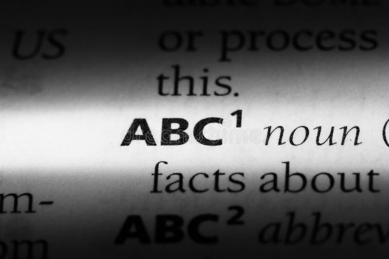 Abc stock photo. Image of isolated, macro, definition - 114407848