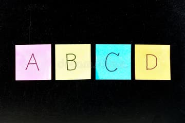 Abcd stock image. Image of hand, basics, post, adhesive - 27884665