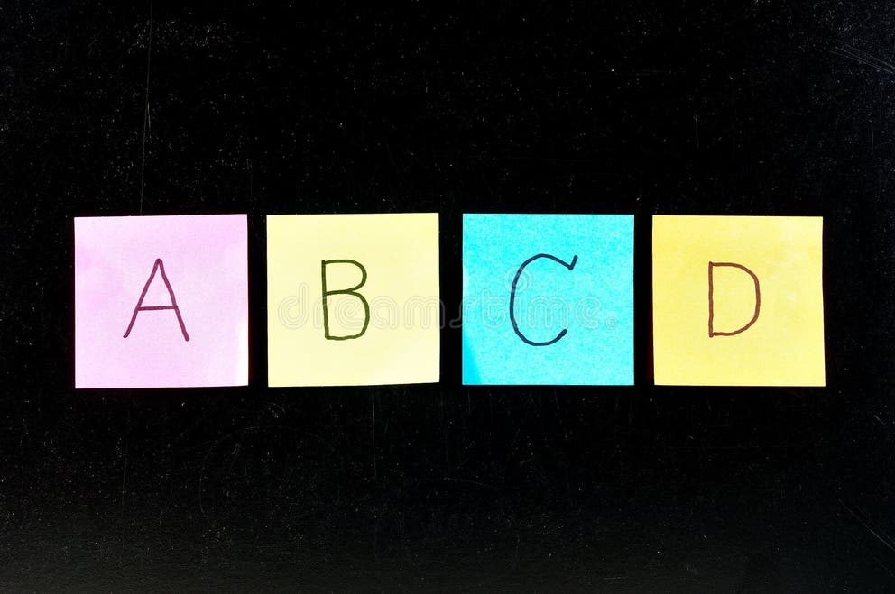 Abcd stock image. Image of hand, basics, post, adhesive - 27884665