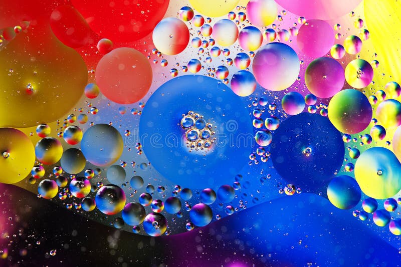 Blue Pink Bubbles stock image. Image of colors, illustrations - 2439315
