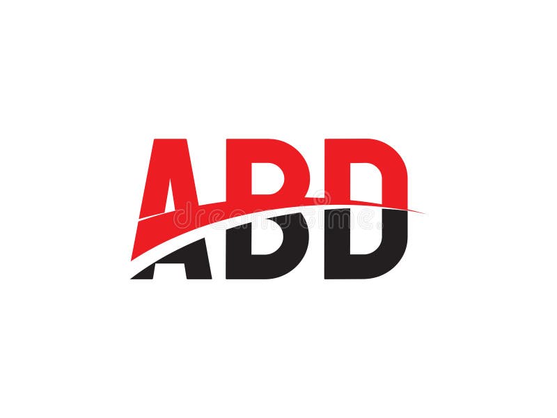 ABd Letter Initial Logo Design Vector Illustration Stock Vector ...