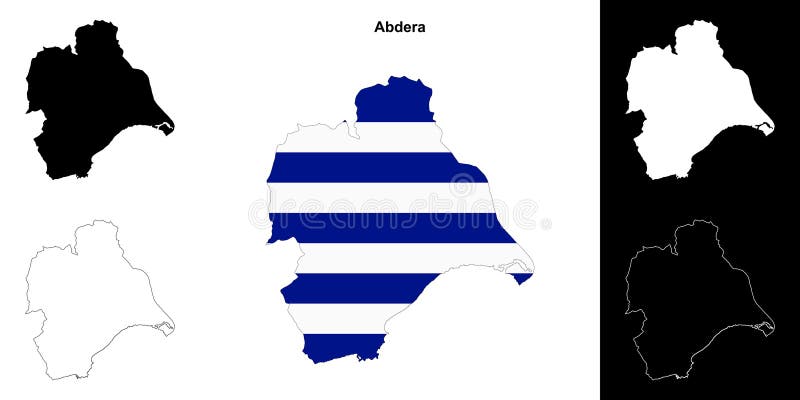 Abdera Outline Map Stock Illustrations – 1 Abdera Outline Map Stock ...