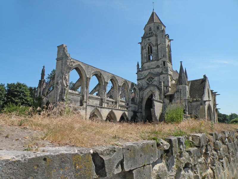 Abdij stock foto. Image of klooster, historisch, architectuur - 12686362