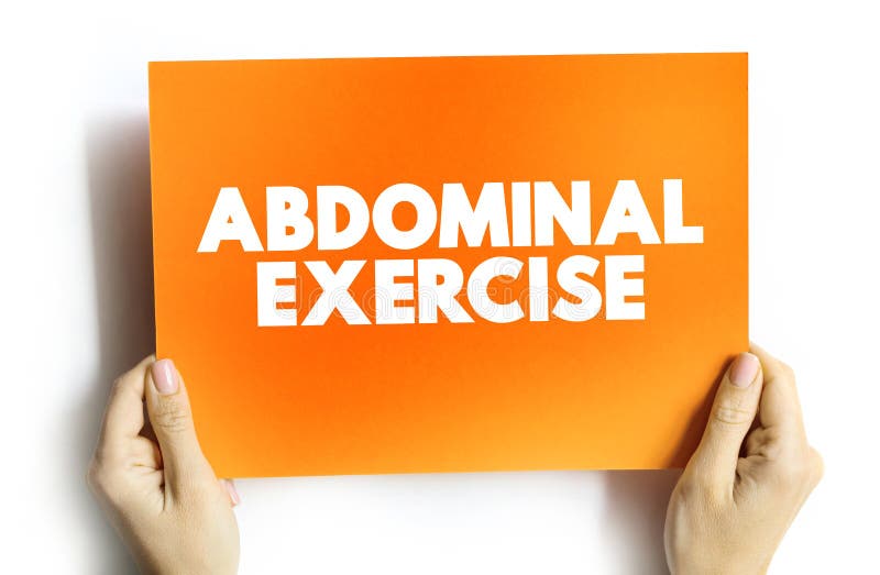 Abdominal Exercise - Type of Strength Exercise that Affect the ...