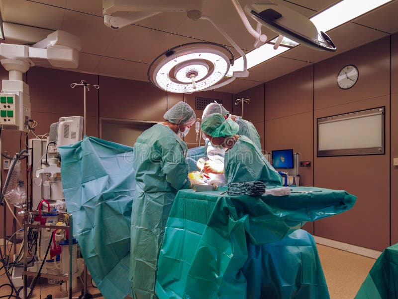 Abdominal Operation is Performed in an Operating Theatre Editorial ...