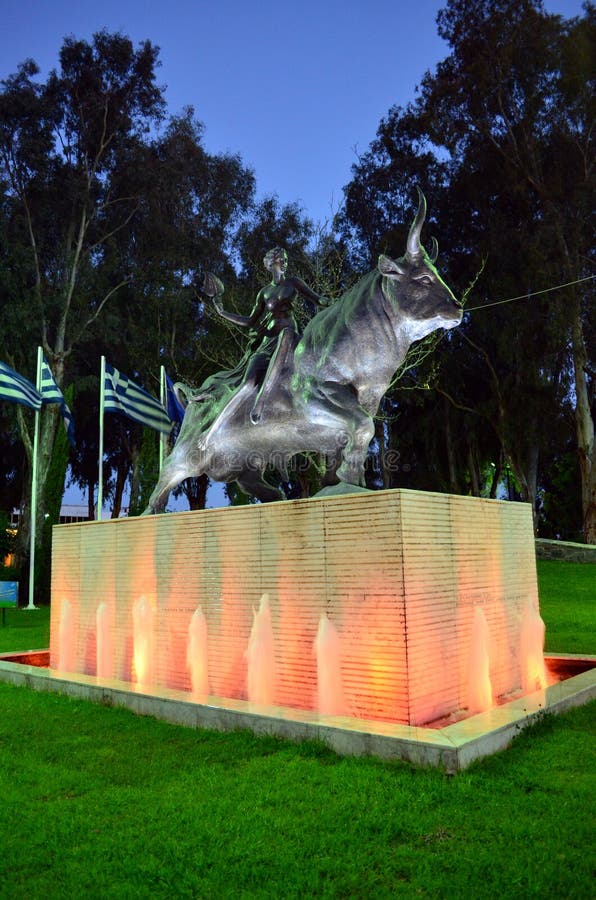 Abduction De Statue De L'Europe Photo stock - Image du culture ...