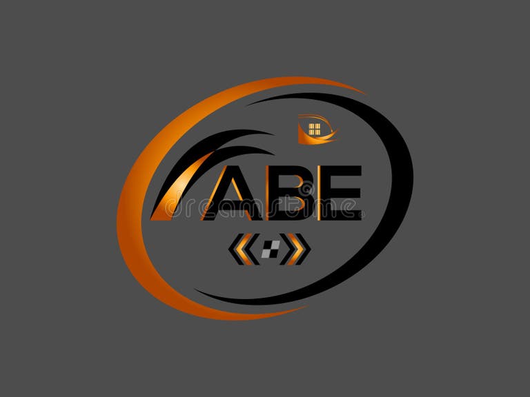 ABE Letter Logo Design. ABE Simple and Modern Monogram Logo Stock ...