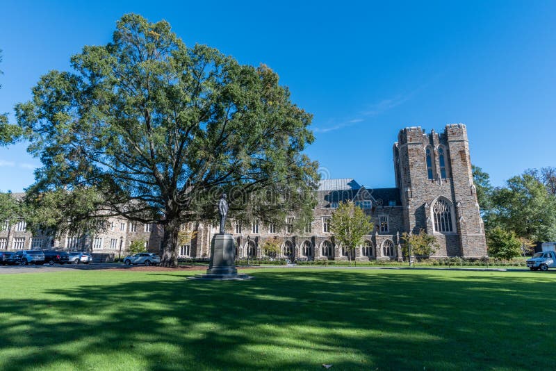 Abele Quad at the Duke University Stock Photo - Image of duke, glass ...