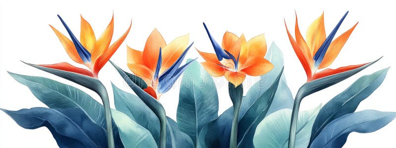 Minimalist Realistic Blooming Abelia Tree, Small White Flowers, Side ...