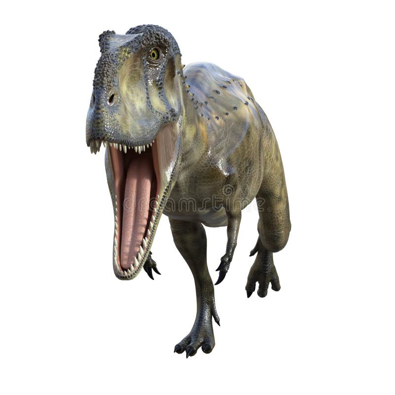 Abelisaurus Dinosaur Isolated 3d Render on Transparent Stock Photo ...