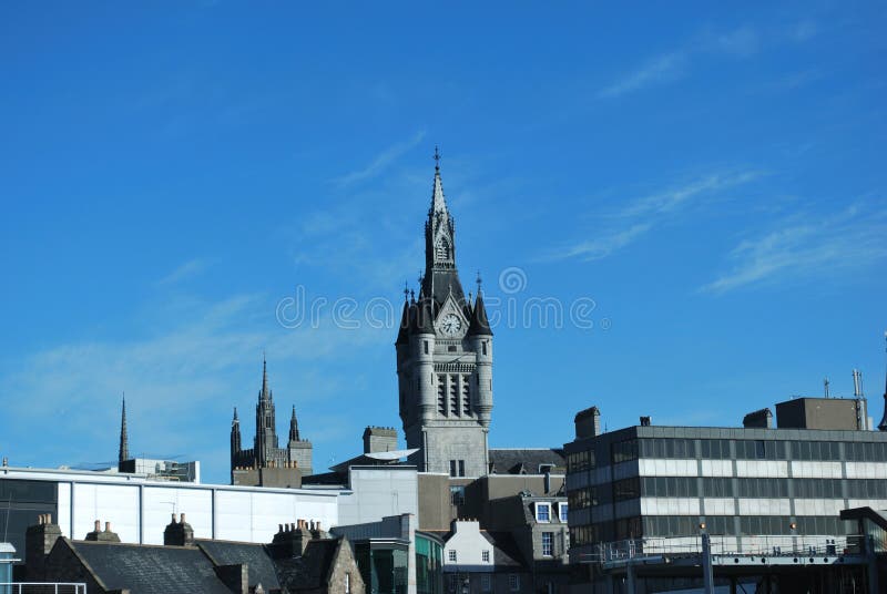 Aberdeen architecture stock photo. Image of modern, landmark - 8733426