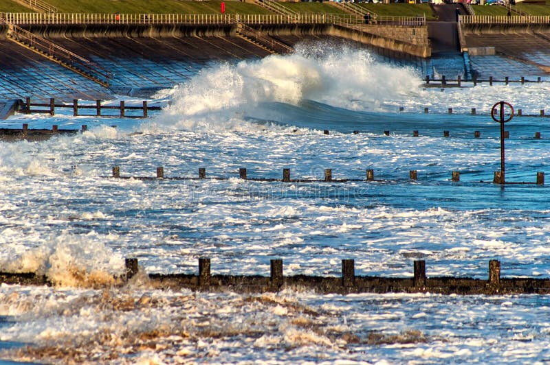 Aberdeen Beach stock image. Image of beach, british, sand - 49910443