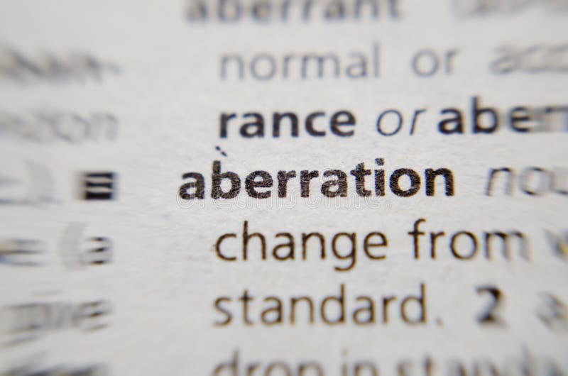 Aberration word stock photo. Image of paper, learn, dictionary - 102101762