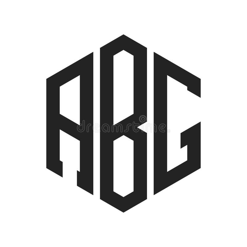 ABG Logo Design. Initial Letter ABG Monogram Logo Using Hexagon Shape ...