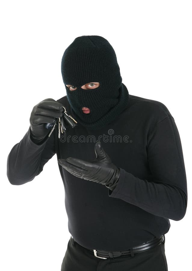Maskierter Dieb - Ihre Nachricht Hier Stockfoto - Bild von identität ...