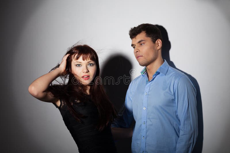 Abgefangen in der Tat stockbild. Bild von erwachsener - 29157457