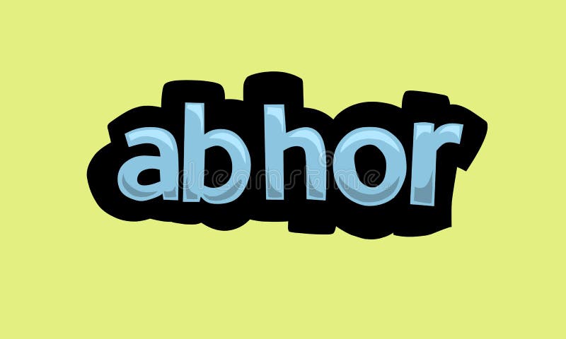 Abhor Stock Illustrations – 121 Abhor Stock Illustrations, Vectors ...