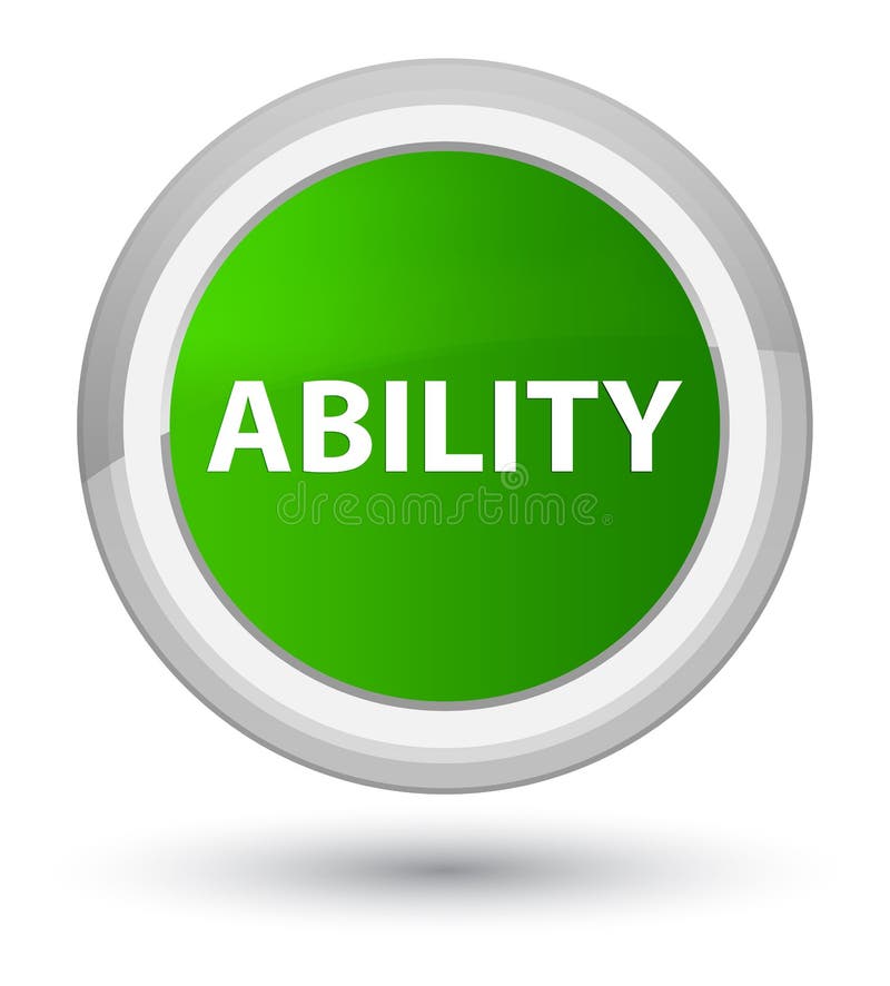 Ability Prime Blue Banner Button Stock Illustration - Illustration of ...
