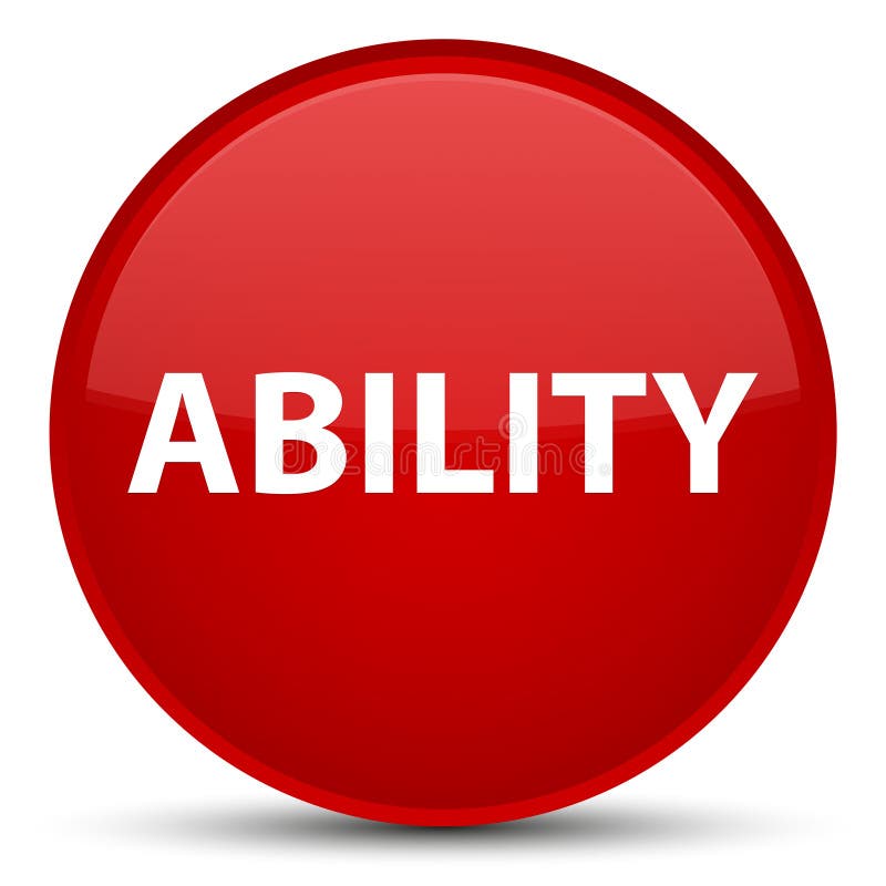 Ability Special Purple Round Button Stock Illustration - Illustration ...