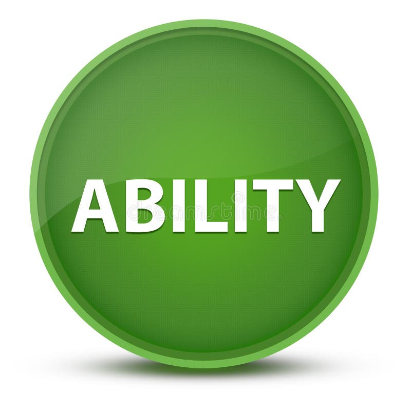 Ability Eyeball Glossy Elegant Blue Round Button Abstract Stock ...