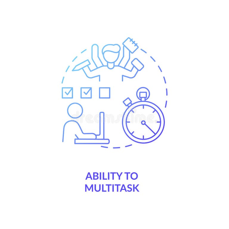 Line Drawing Multitask Stock Illustrations – 68 Line Drawing Multitask ...