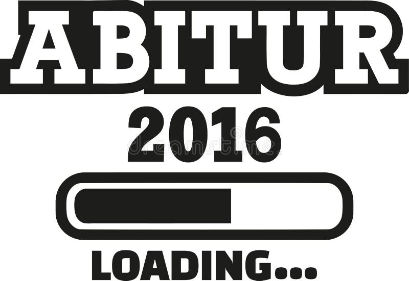 Abitur Loading Vector Vector Stock Vector - Illustration of logo ...