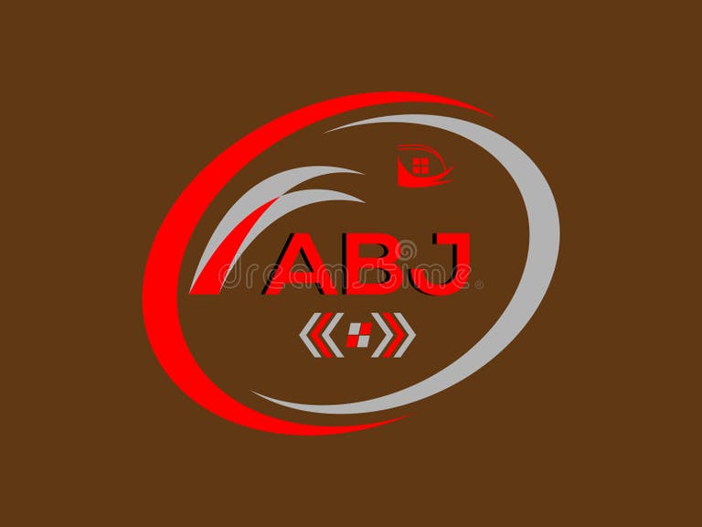 ABJ Letter Logo Design. ABJ Simple and Modern Monogram Logo Stock ...