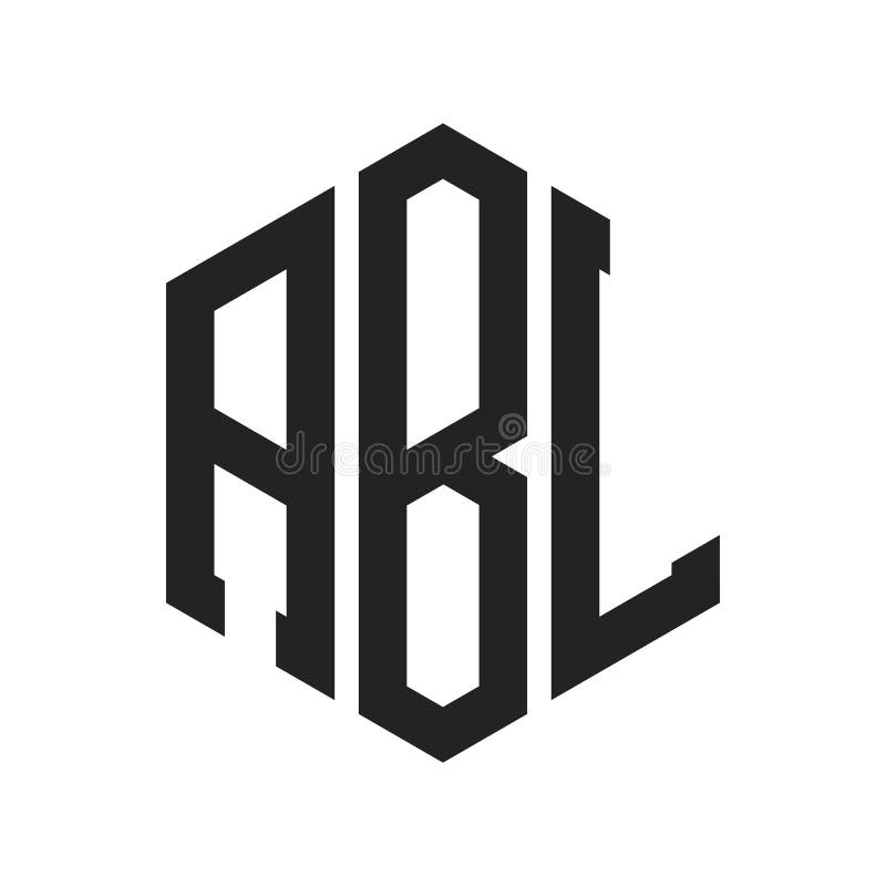 ABL Logo Design. Initial Letter ABL Monogram Logo Using Hexagon Shape ...