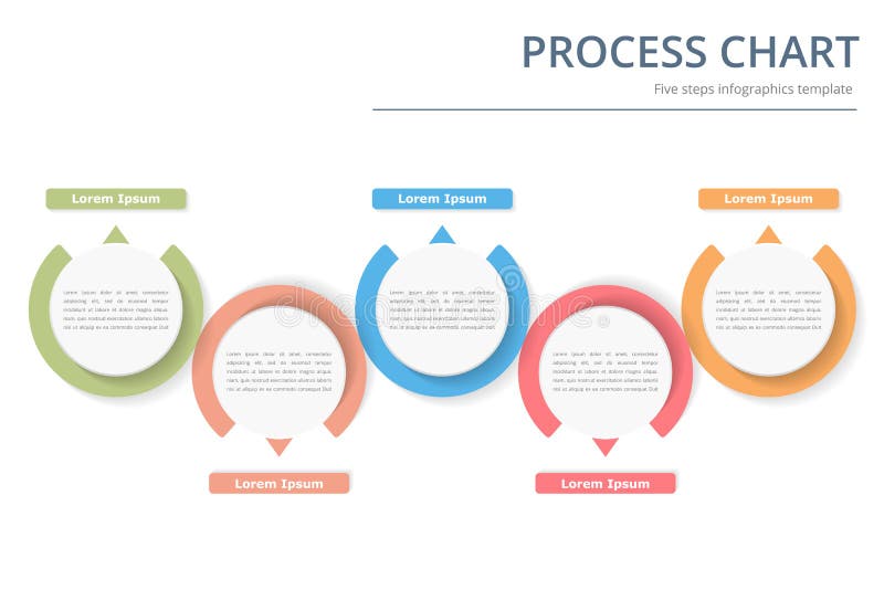 Ablaufdiagramm vektor abbildung. Illustration von flach - 79607011
