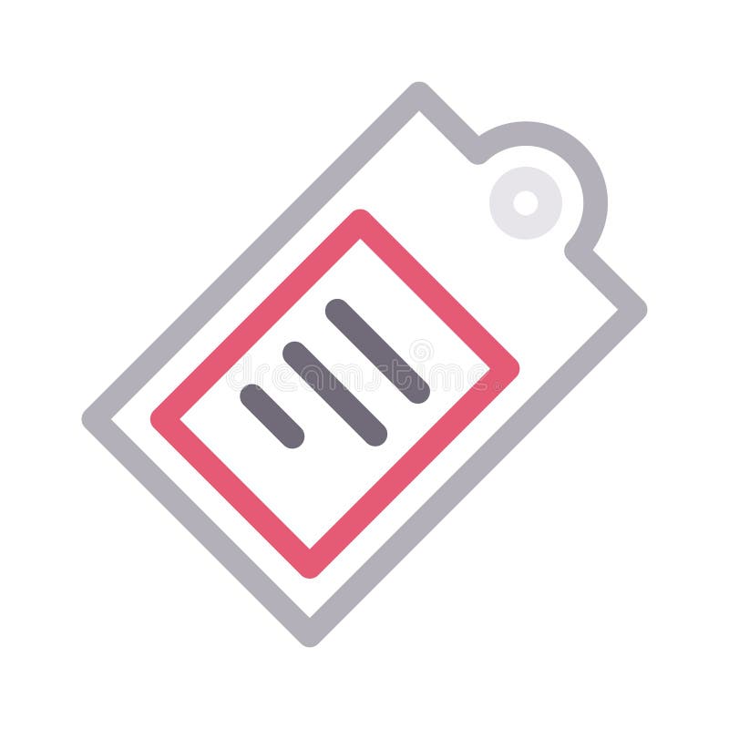 Abel Color Line Vector Icon Stock Vector - Illustration of sale ...