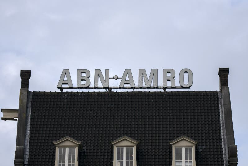 ABN-AMRO Sign at Amsterdam the Netherlands 21-11-2018 Editorial Stock ...
