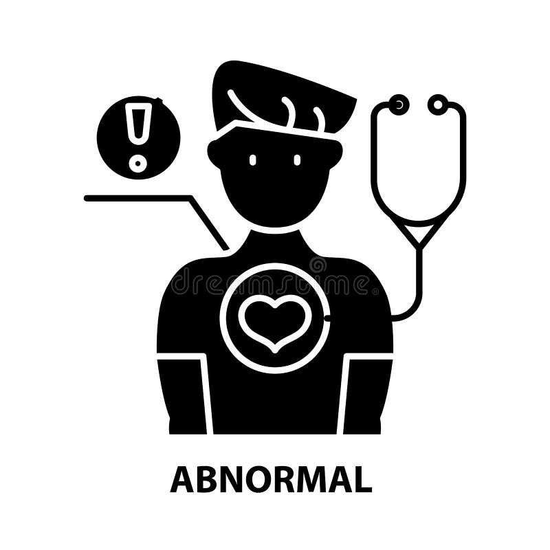 Abnormal Icon, Linear Isolated Illustration, Thin Line Vector, Web ...