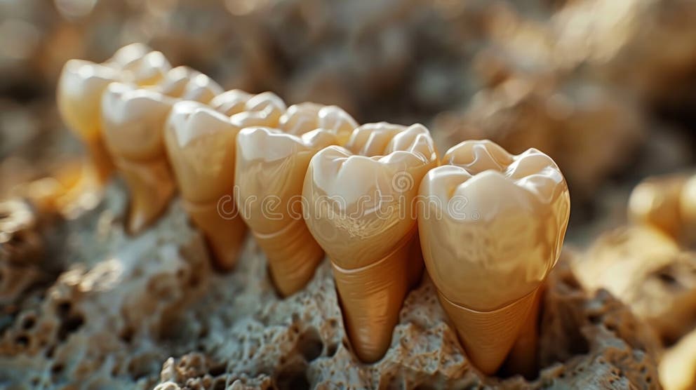 An Abnormal Position of Wisdom Teeth. Medically Accurate 3D ...