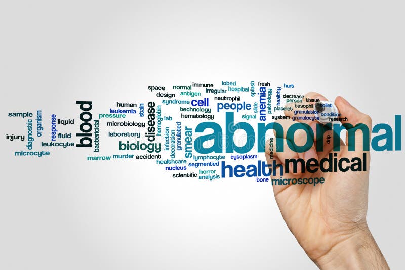 Abnormal Word Cloud Concept Grey Background Stock Photos - Free ...