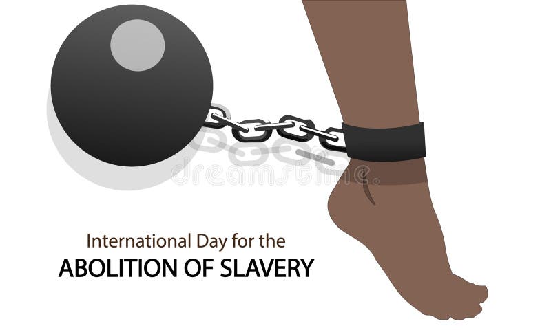 Abolition Slavery International Day Stock Vector - Illustration of ...