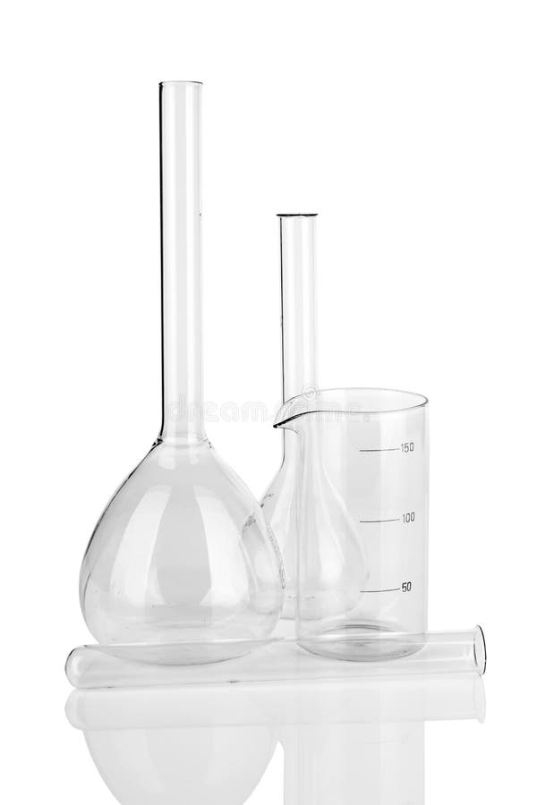 Aboratory glassware stock image. Image of equipment, microbiology ...