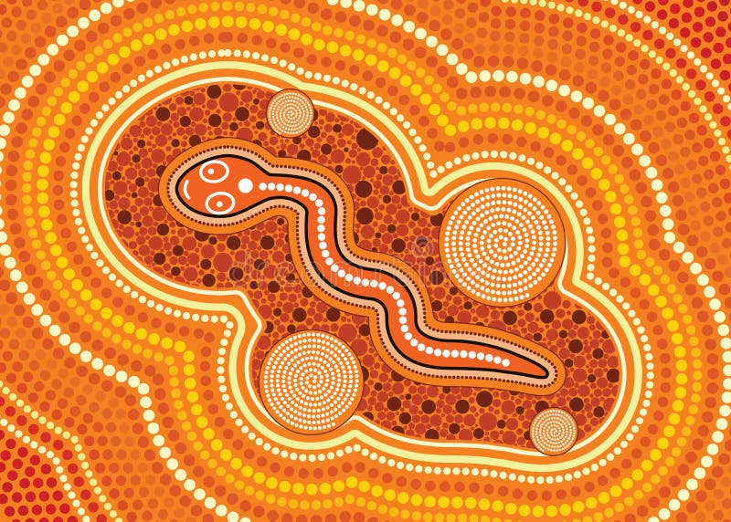 Aboriginal Snake Stock Illustrations – 214 Aboriginal Snake Stock ...