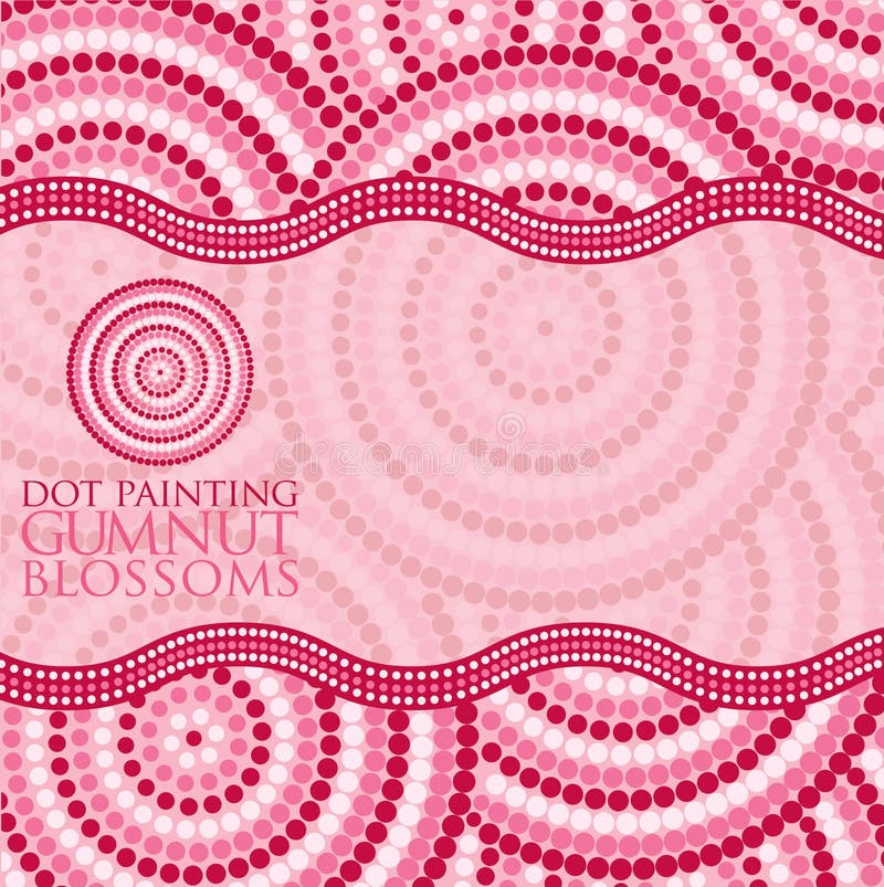 Australian Aboriginal Art Pink Stock Illustrations – 181 Australian ...
