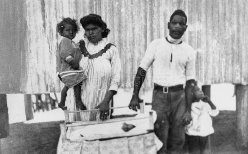 Aboriginal Family At Mapoon 1914 Picture. Image: 222400582