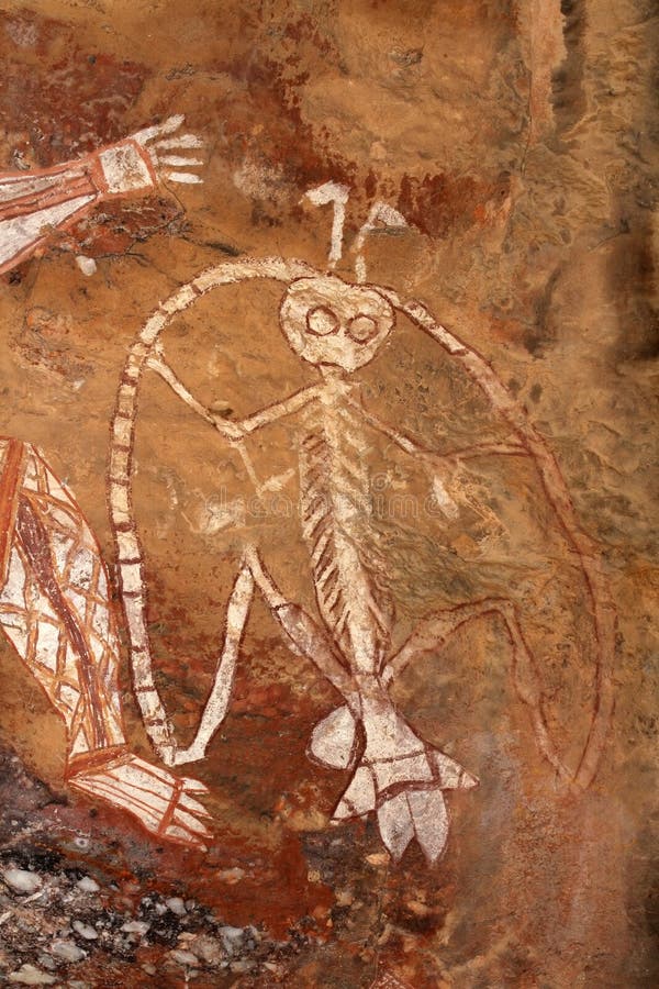 Aboriginal rock art stock photo. Image of native, australian - 22853508