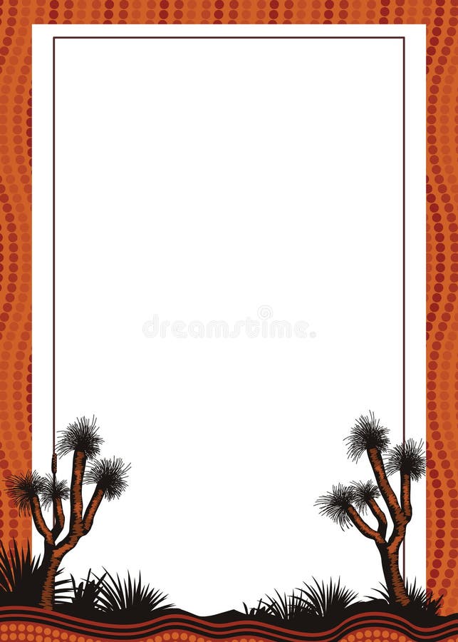 Aboriginal Border Tree Stock Illustrations – 20 Aboriginal Border Tree ...