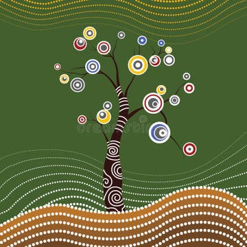 Aboriginal Tree Stock Illustrations – 909 Aboriginal Tree Stock ...