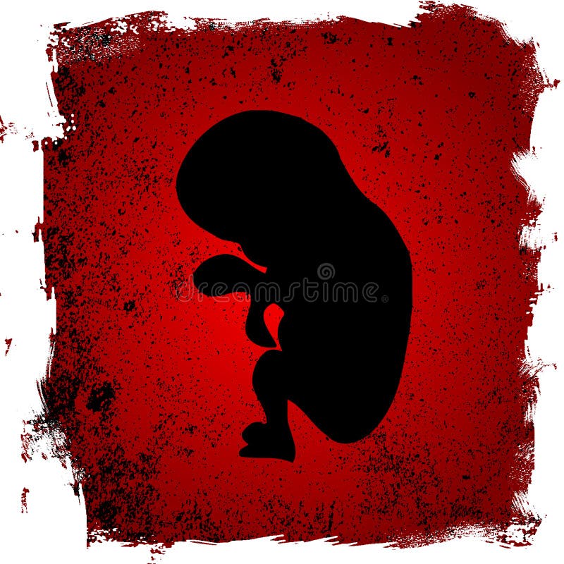 Fetus Silhouette Stock Illustrations – 2,330 Fetus Silhouette Stock ...