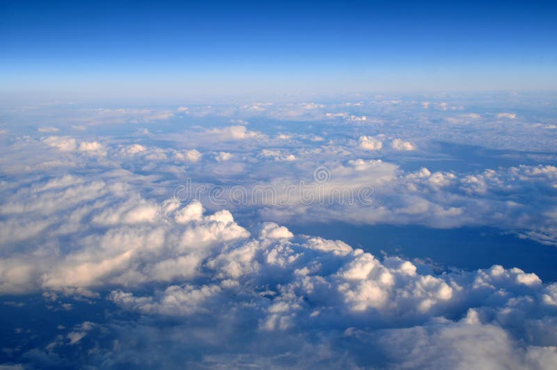 Above the world stock image. Image of blue, perfect, altitude - 39497