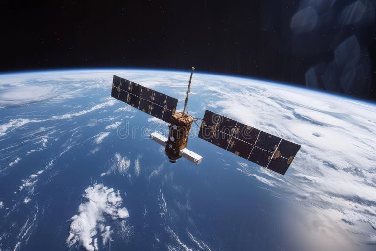 Above the Clouds. a Satellite& X27;s Silent Circuit on the Edge of ...