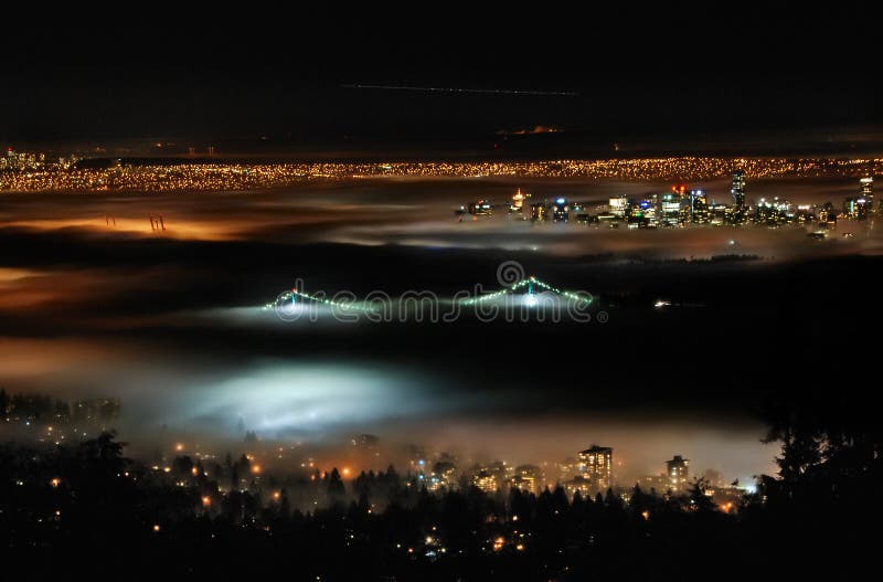 Above colorful fog stock image. Image of clouds, colors - 10709321